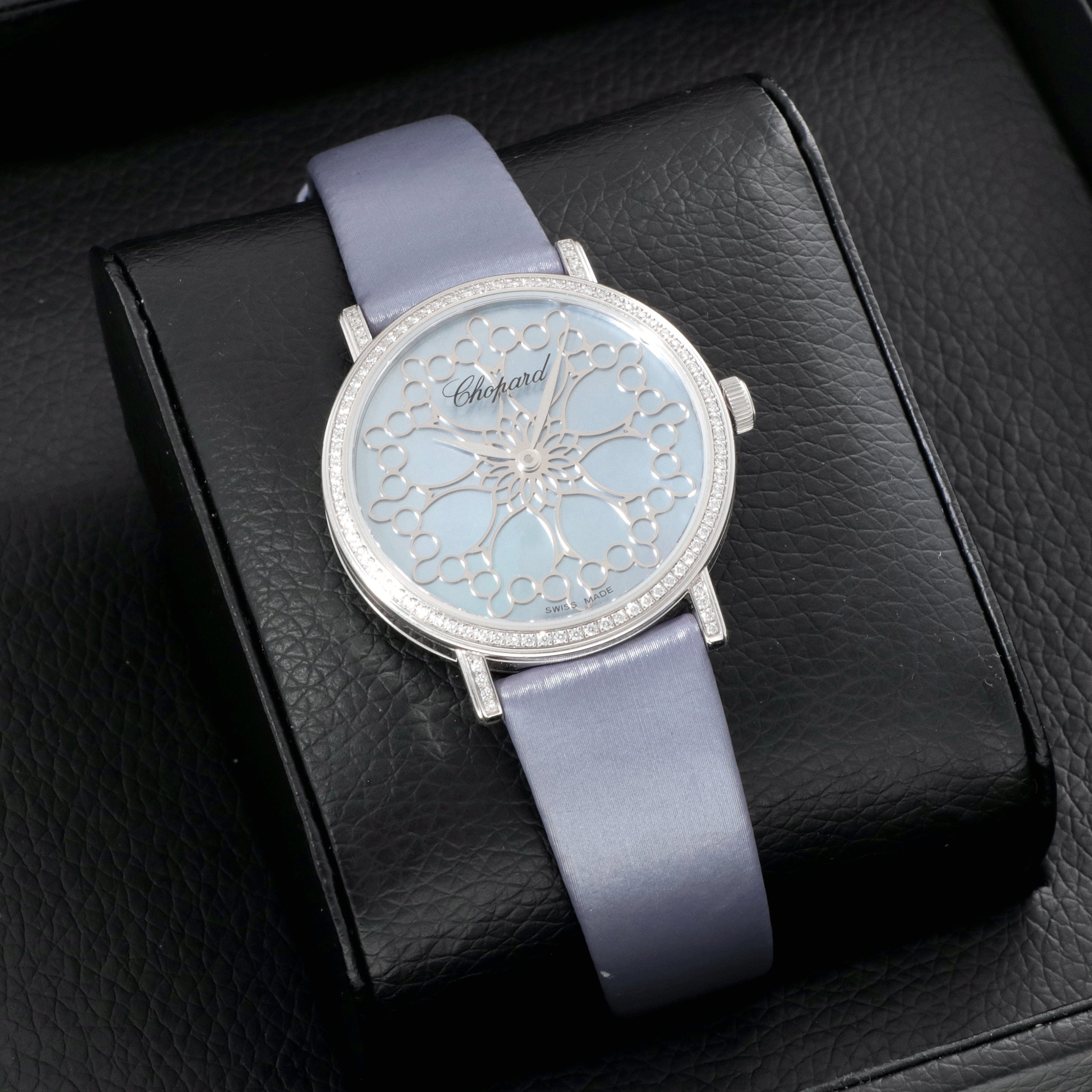 Chopard Classic 18K White Gold Manual Wind Ladies Watch 173154-1211 – THE COVET